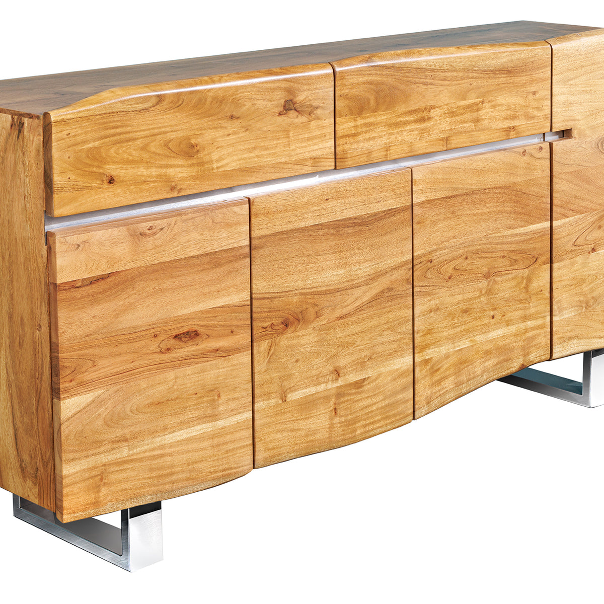 Sideboard MAMMUT 170cm acacia honey finish – Invicta Interior