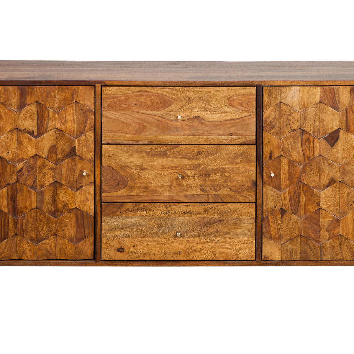 Sideboard MYSTIC LIVING 145cm sheesham wood natural – Invicta Interior