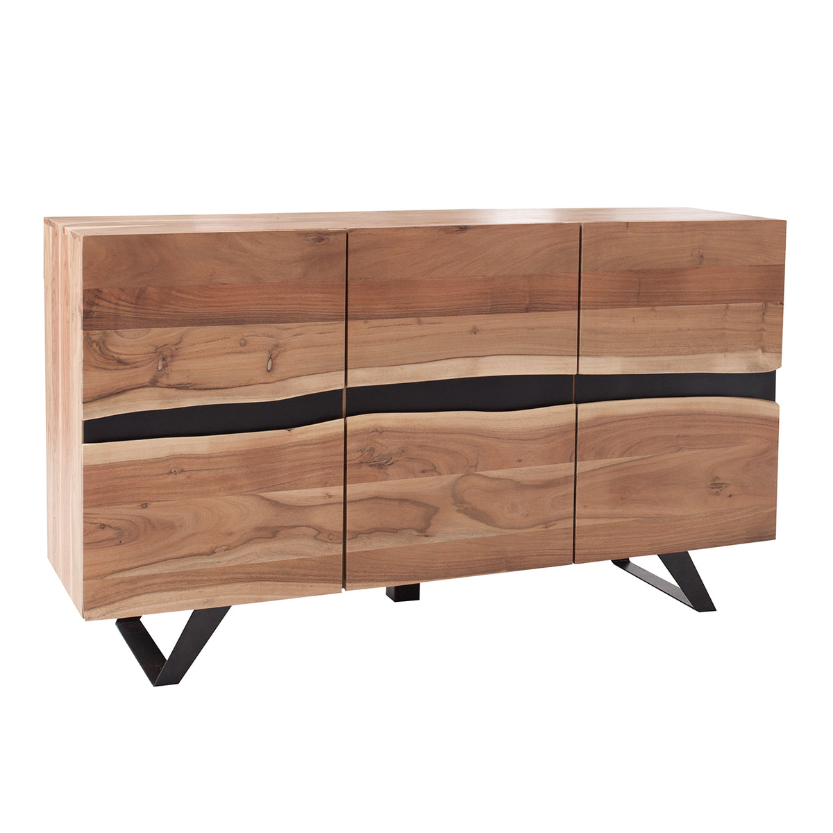 Sideboard AMAZONAS 150cm acacia wood – Invicta Interior