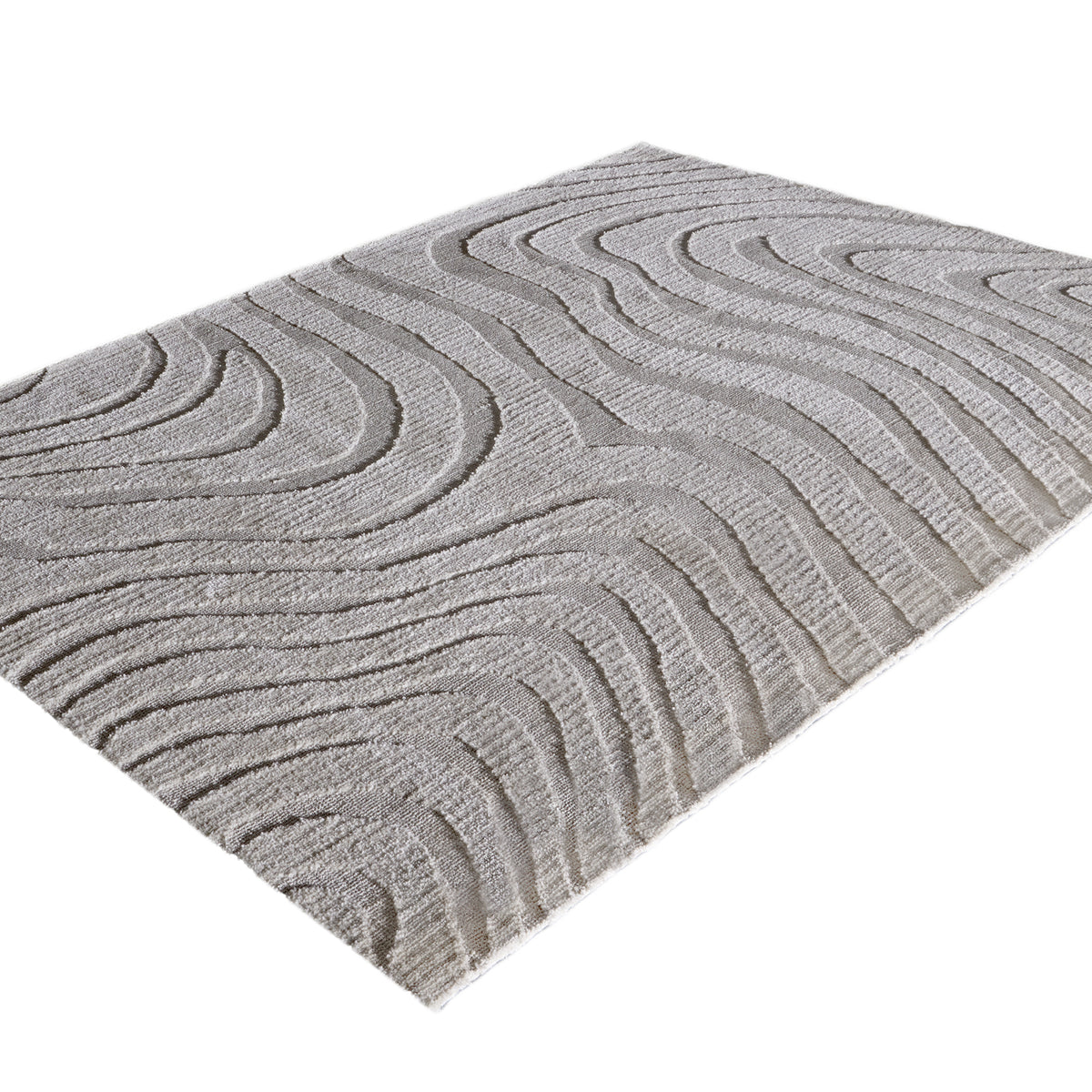 Carpet WAVE 170x240cm grey – Invicta Interior