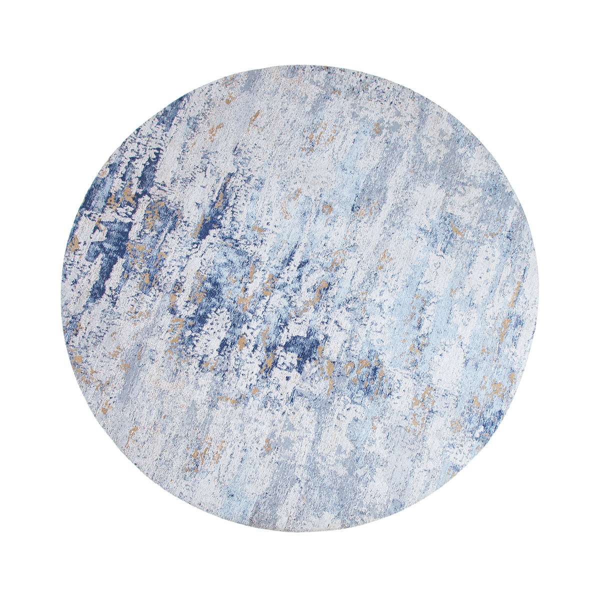 Carpet MODERN ART 150cm round blue – Invicta Interior