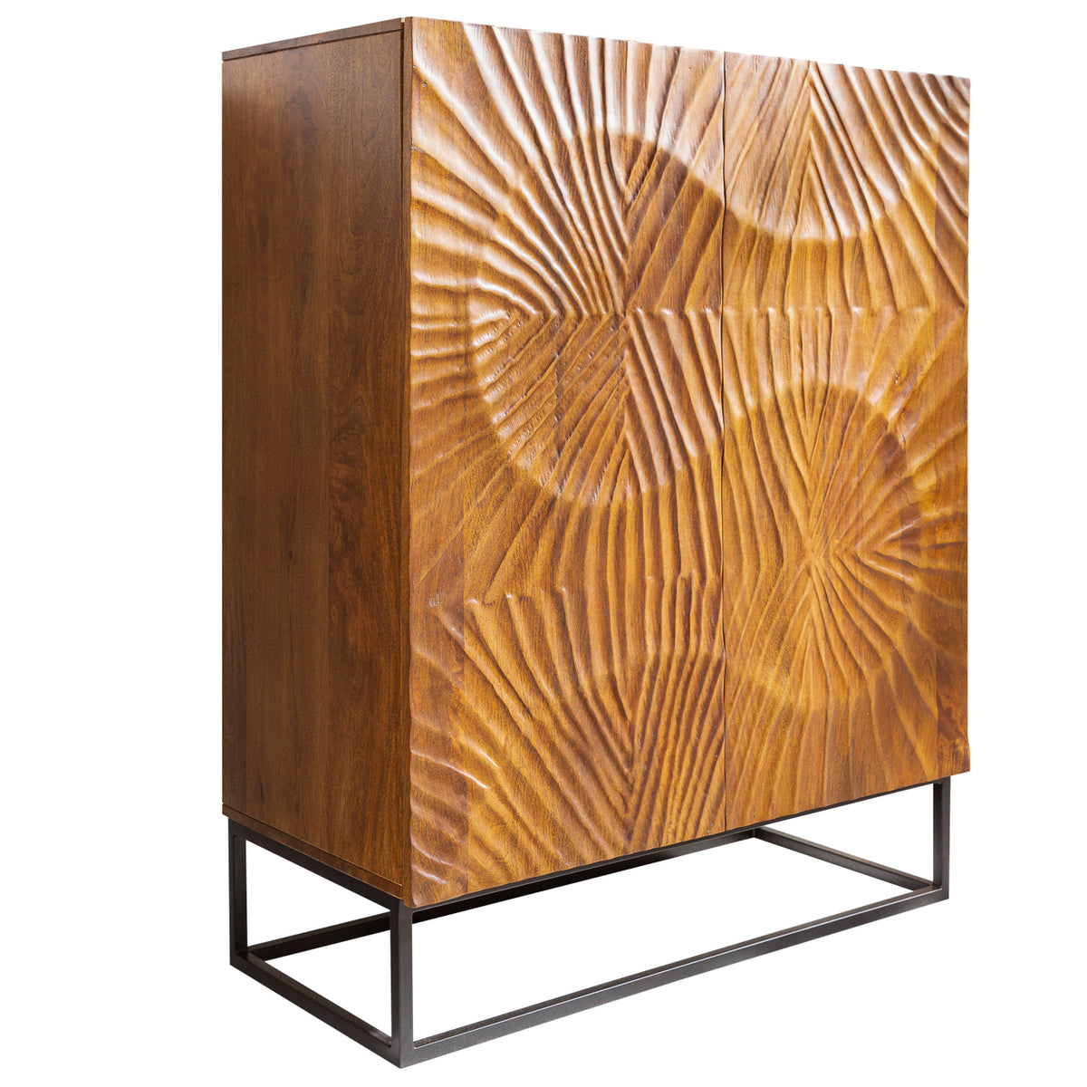 Highboard SCORPION 120cm 3D mango brown – Invicta Interior