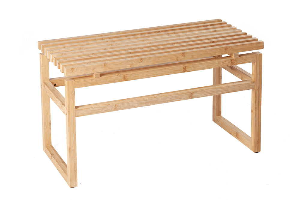 Bench LAGOON SPA 75cm bamboo natural – Invicta Interior