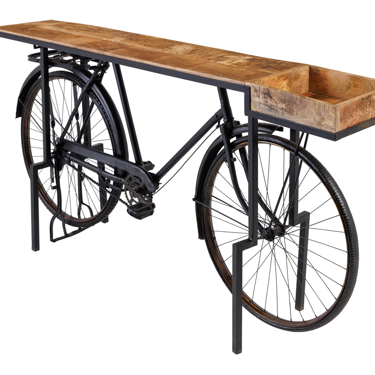 Console BICYCLE 195cm mango wood plate – Invicta Interior