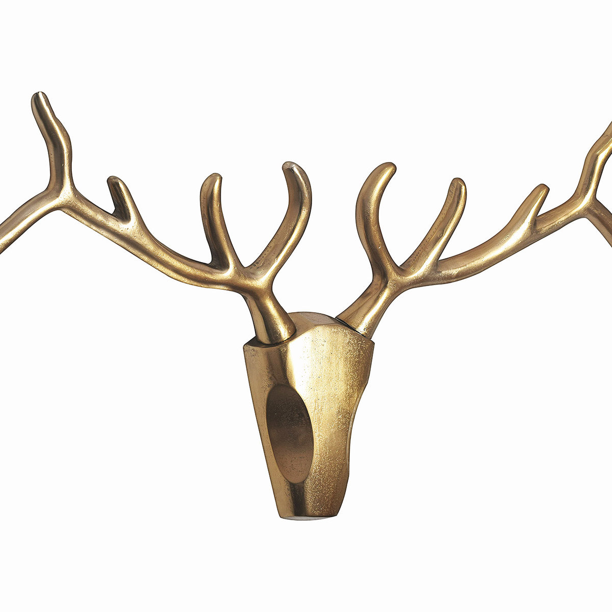 Deer antler VEADO 90cm aluminium gold – Invicta Interior