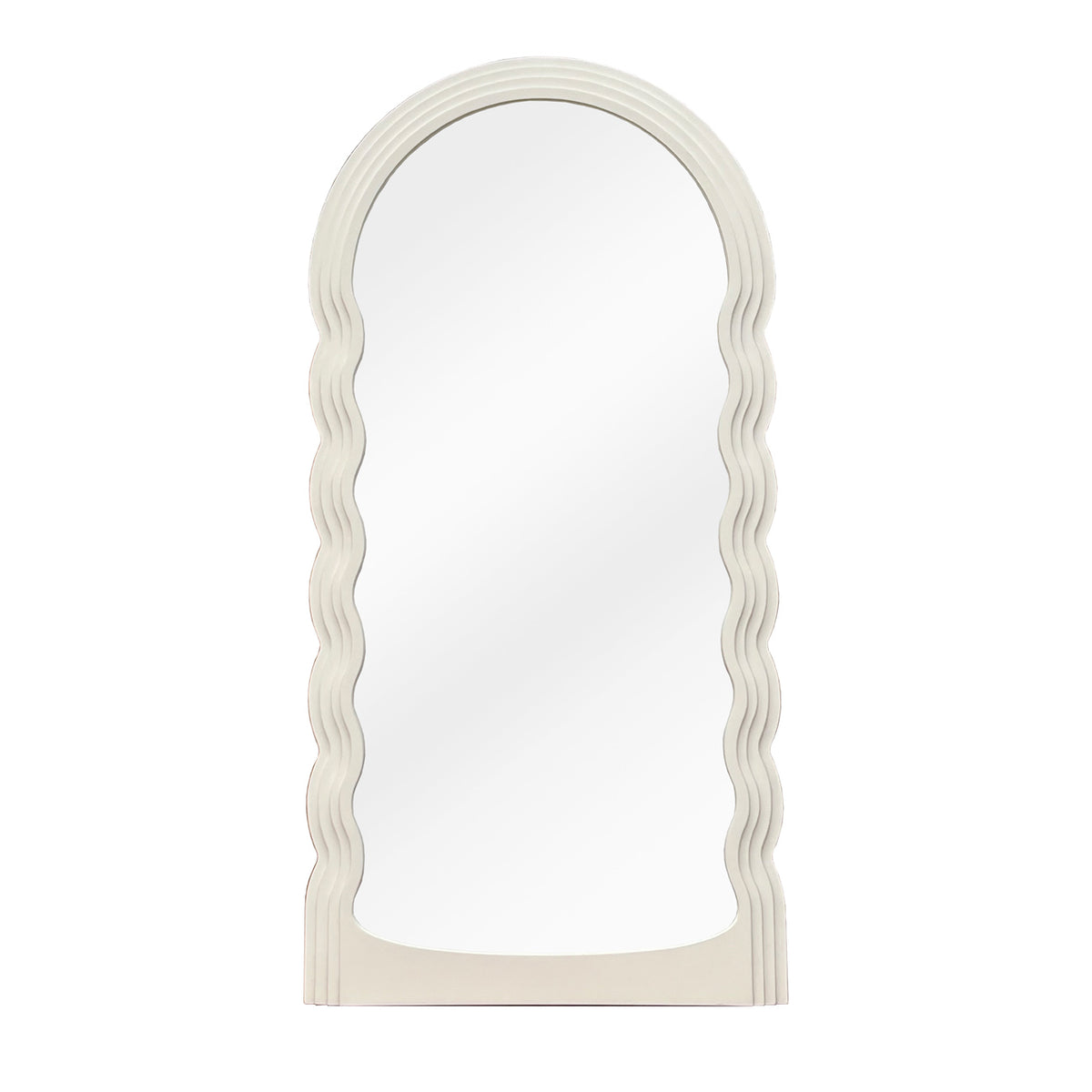 Wall mirror WAVE 160cm white – Invicta Interior