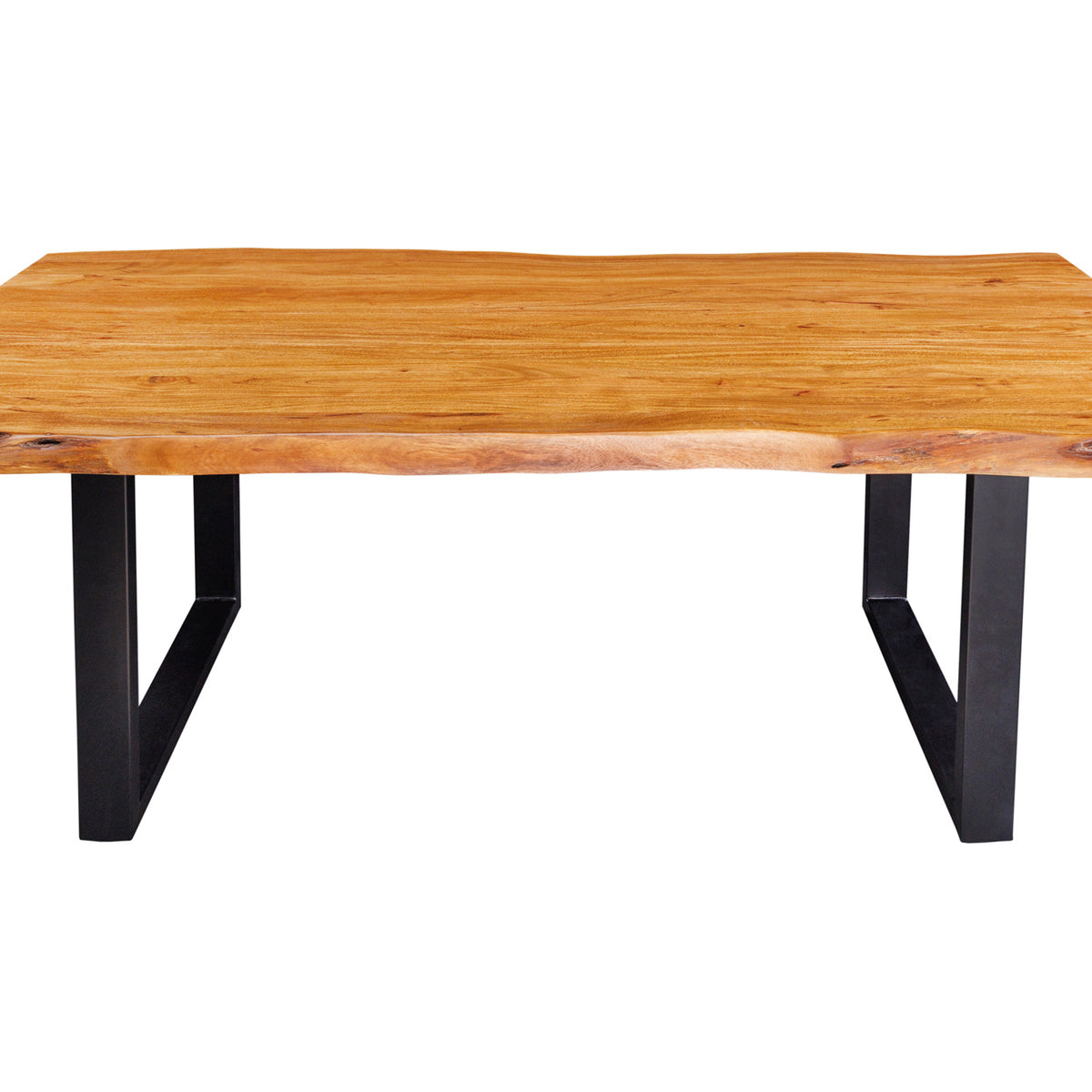 Dining table MAMMUT 200cm table top 50mm acacia wood U-legs – Invicta ...