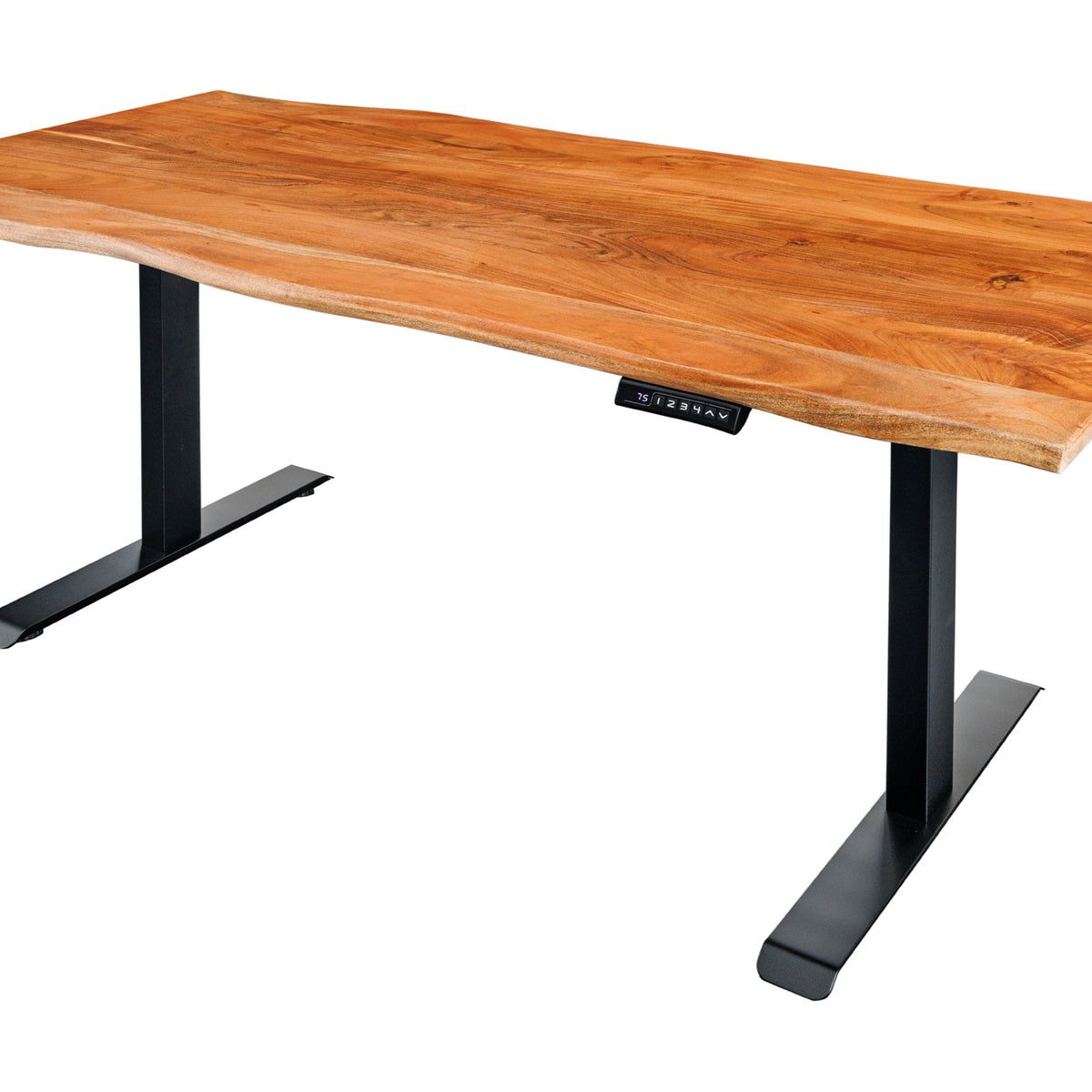 Desk MAMMUT 140cm table top acacia wood w/o legs – Invicta Interior